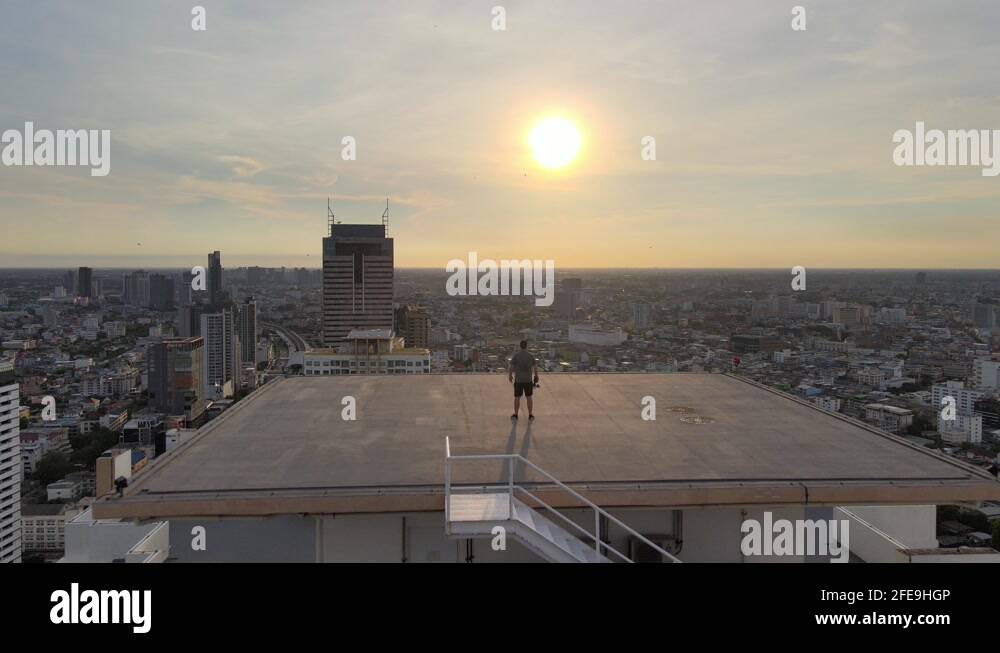 Standing on top of a building Stock Videos & Footage - HD and 4K Video ...
