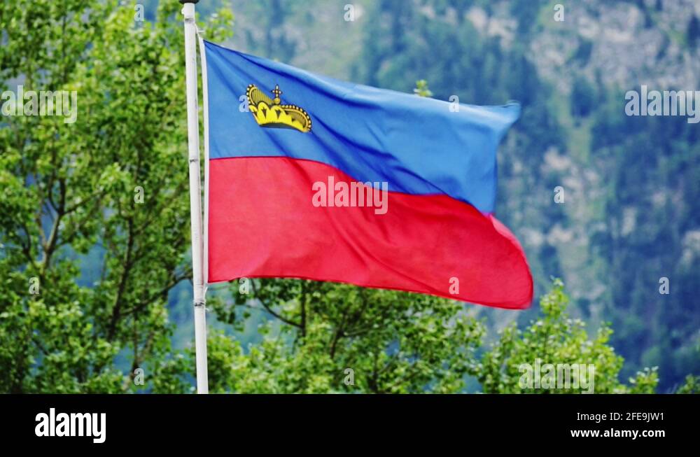 National flag liechtenstein on Stock Videos & Footage - HD and 4K Video ...
