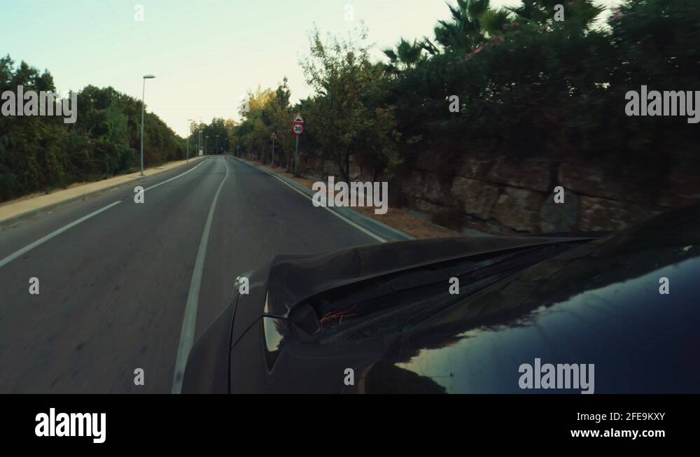 Car front on road Stock Videos & Footage - HD and 4K Video Clips - Alamy