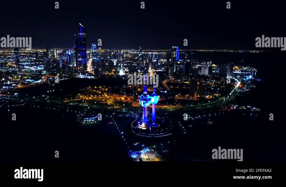 Kuwait city night view Stock Videos & Footage - HD and 4K Video Clips ...