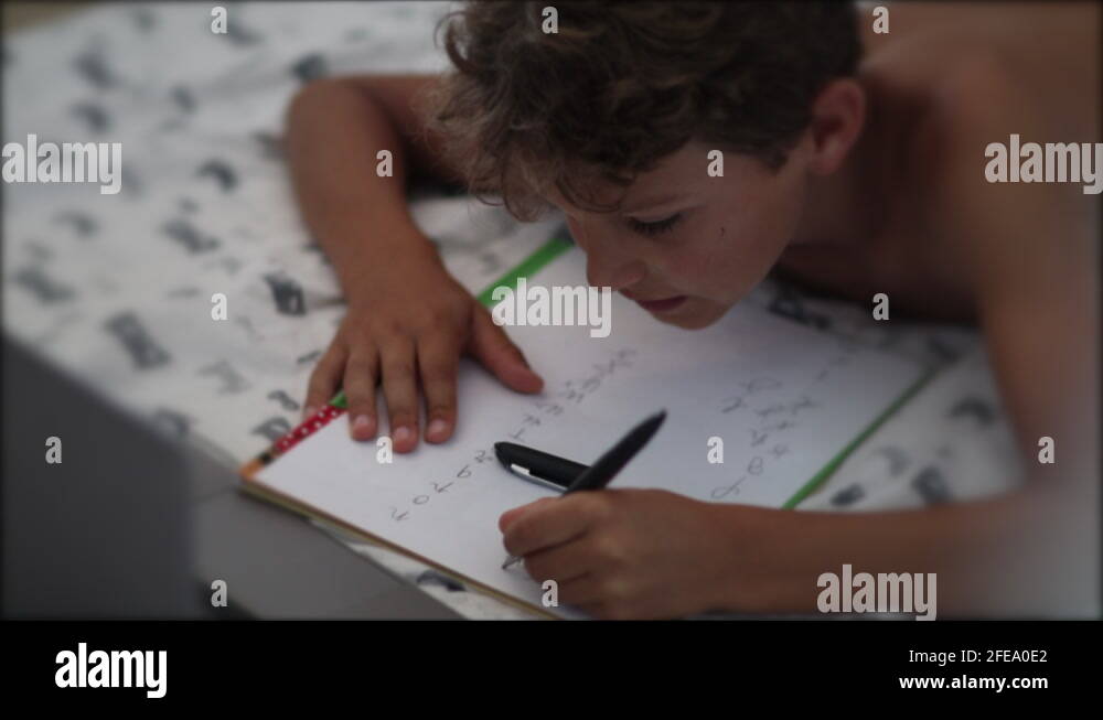 Kid student taking notes Stock Videos & Footage - HD and 4K Video Clips ...