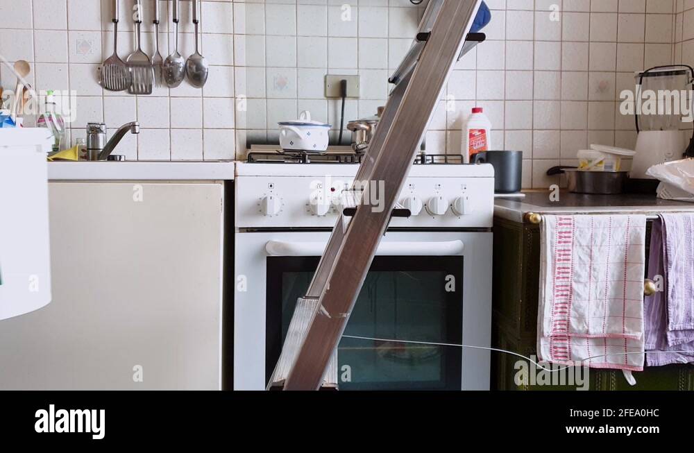 Paint bucket on a ladder Stock Videos & Footage - HD and 4K Video Clips ...