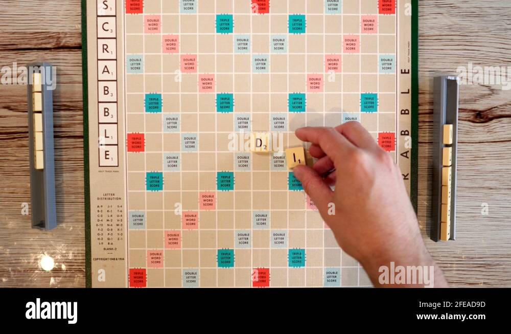 Scrabble board game Stock Videos & Footage - HD and 4K Video Clips - Alamy