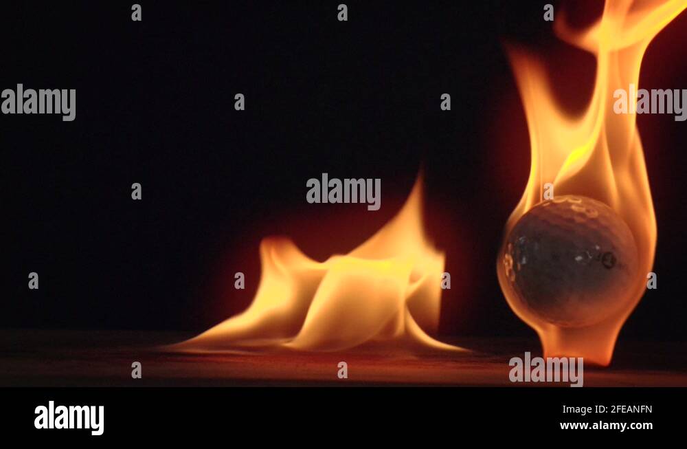 Golf ball in fire Stock Videos & Footage - HD and 4K Video Clips - Alamy