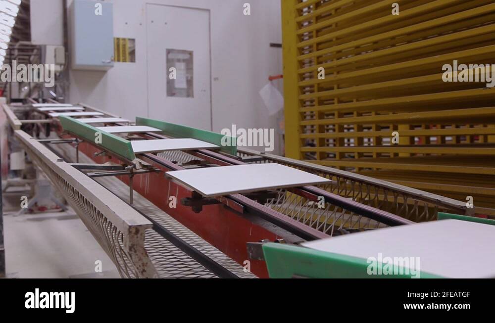 Ceramic tiles manufacturing Stock Videos & Footage - HD and 4K Video ...