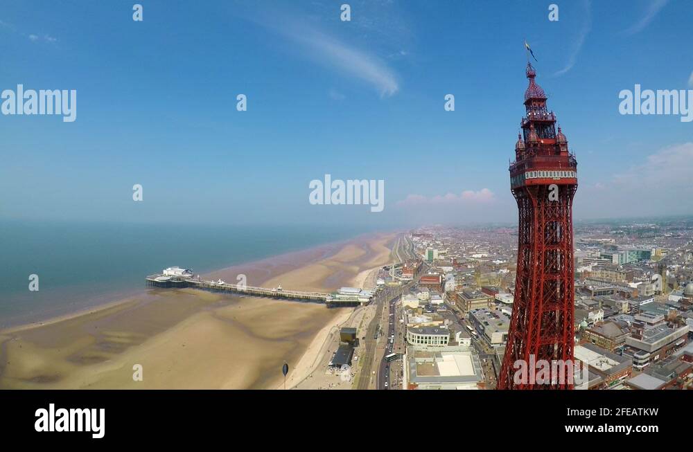 Blackpool pleasure beach aerial Stock Videos & Footage - HD and 4K ...