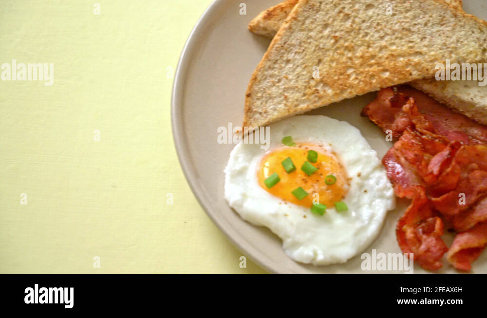 Full english breakfast fried bread Stock Videos & Footage - HD and 4K ...