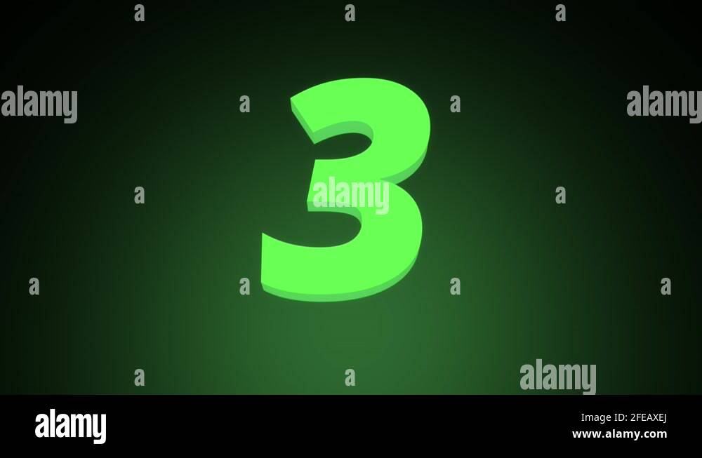 3d green numbers Stock Videos & Footage - HD and 4K Video Clips - Alamy