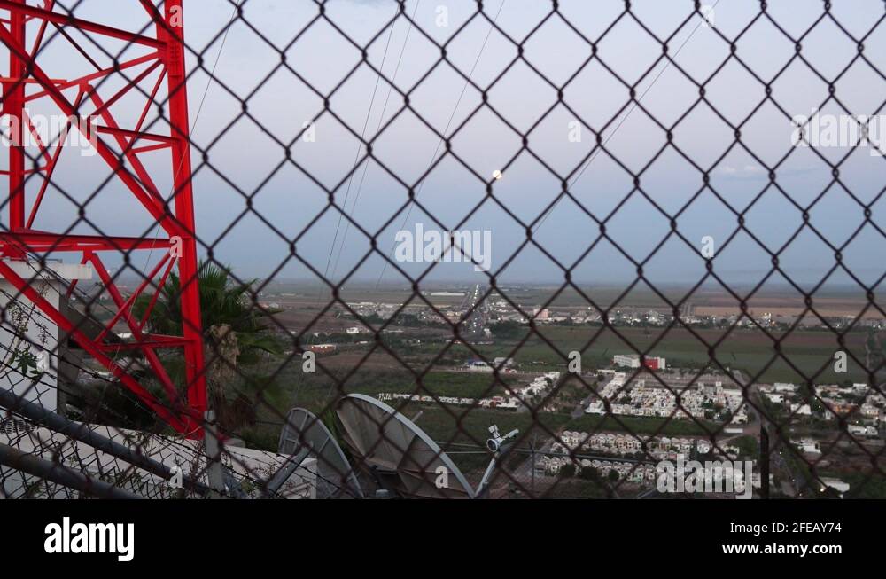 Sunset behind metal structure Stock Videos & Footage - HD and 4K Video ...
