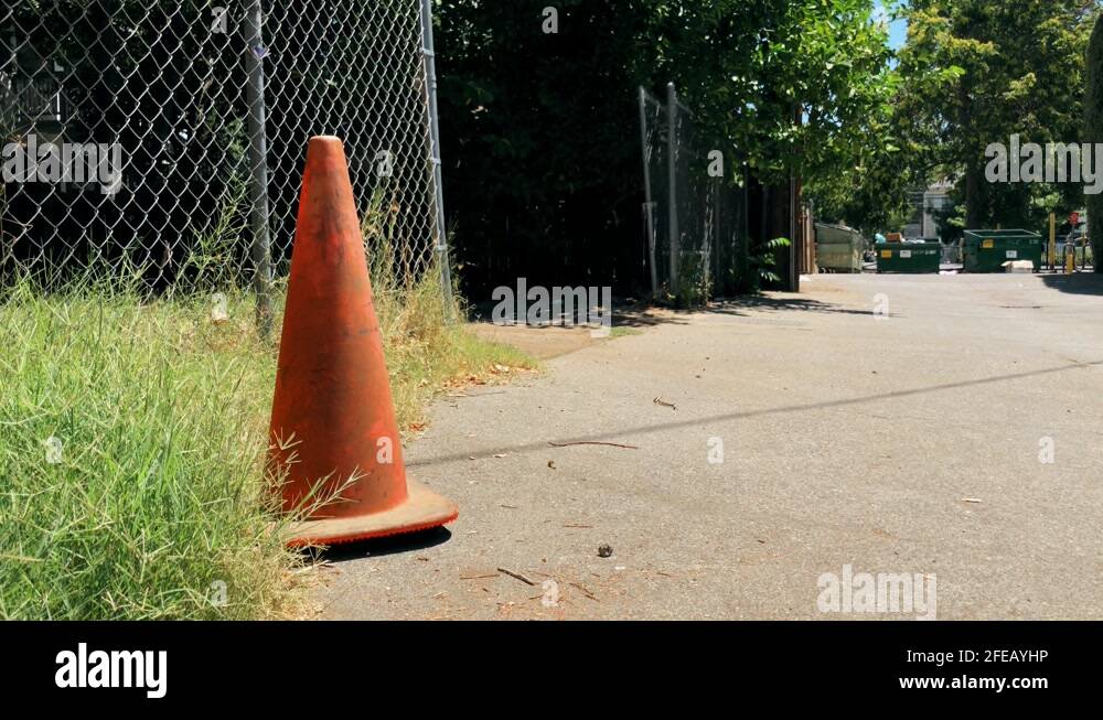 Single traffic cone Stock Videos & Footage - HD and 4K Video Clips - Alamy