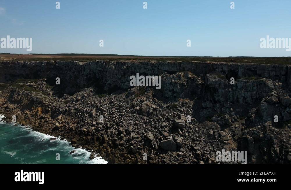 Beautiful Beach and Cliffs, Praia do Telheiro, Algarve, Portugal Stock ...
