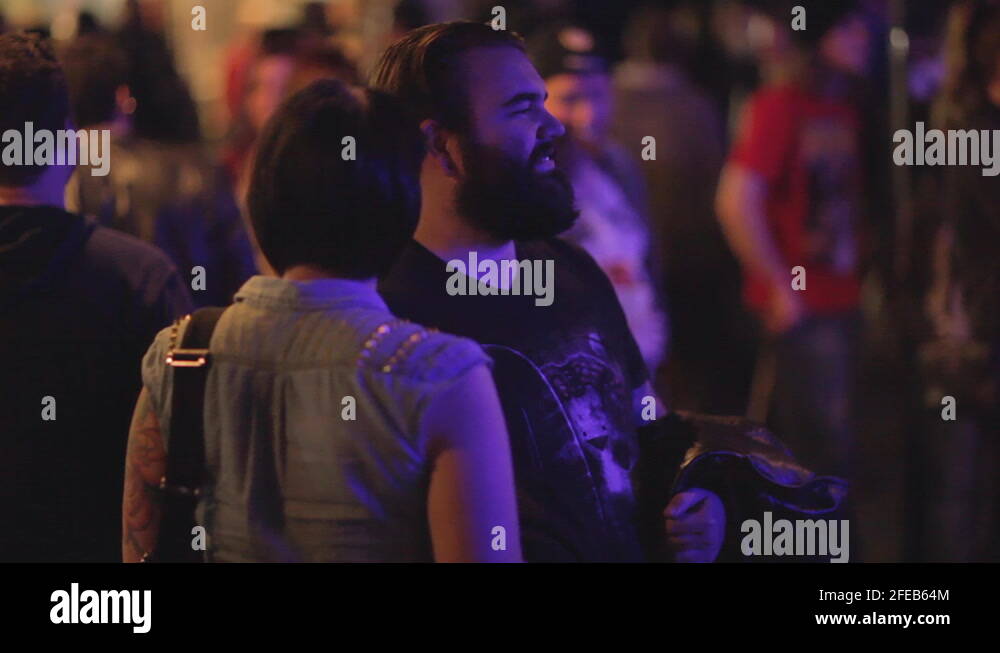 Heavy metal fans rock concert Stock Videos & Footage - HD and 4K Video ...