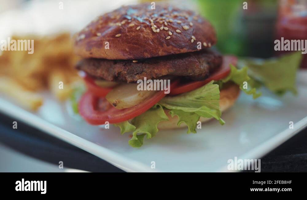 Junk food plate Stock Videos & Footage - HD and 4K Video Clips - Alamy