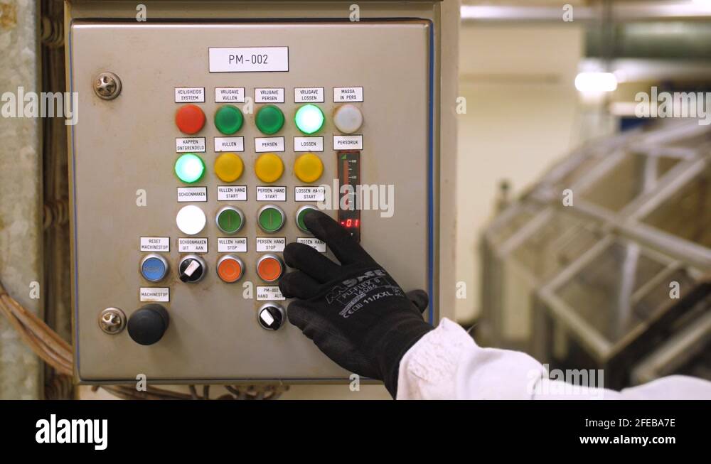 Industrial green control panel Stock Videos & Footage - HD and 4K Video ...