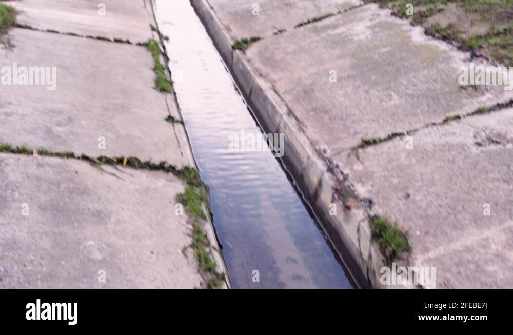 Concrete drainage channel Stock Videos & Footage - HD and 4K Video ...
