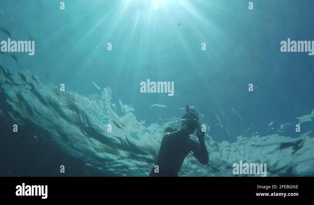Man underwater silhouette Stock Videos & Footage - HD and 4K Video ...