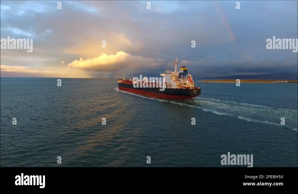 Crude oil tanker sunset Stock Videos & Footage - HD and 4K Video Clips ...