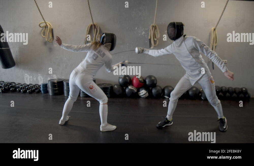 Duelling fencing Stock Videos & Footage - HD and 4K Video Clips - Alamy