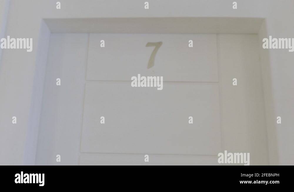 Number on a door Stock Videos & Footage - HD and 4K Video Clips - Alamy