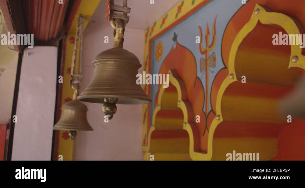 Hindu temple bells hanging Stock Videos & Footage - HD and 4K Video ...