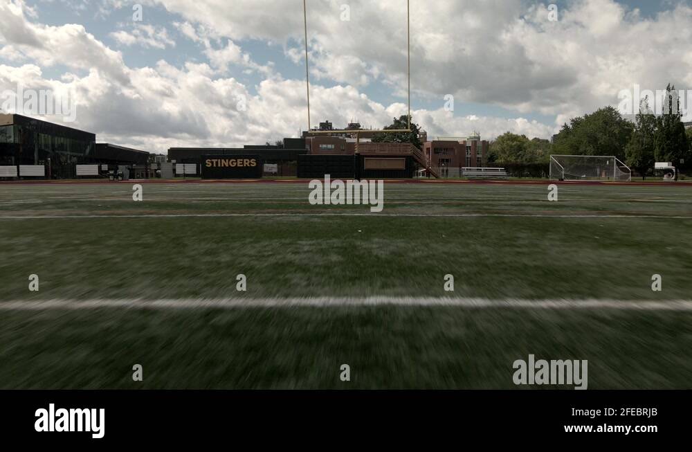 Ground Level Of The Open Field Stadium Of Loyola Campus Concordia Stock ...