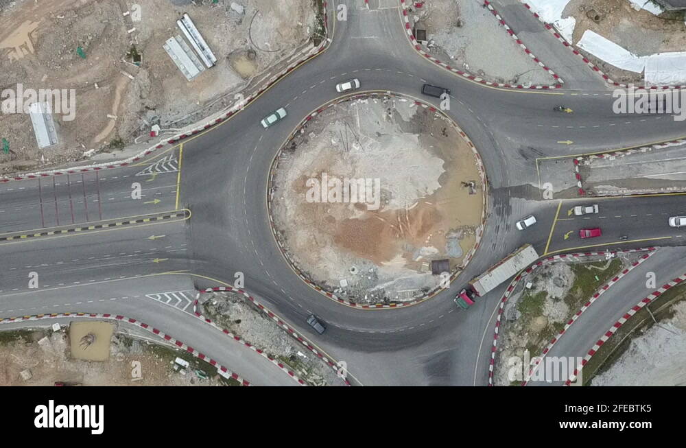 Construction roundabout Stock Videos & Footage - HD and 4K Video Clips ...