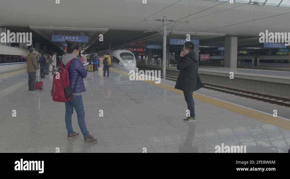 Chinese bullet train in shanghai Stock Videos & Footage - HD and 4K ...
