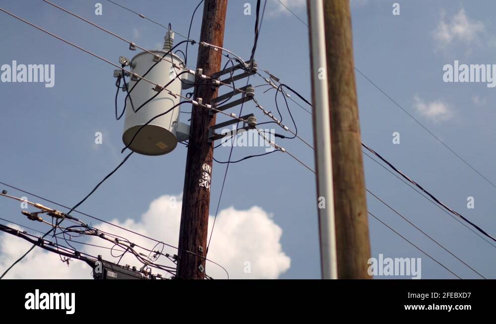 Electricity transformer on a pole Stock Videos & Footage - HD and 4K ...