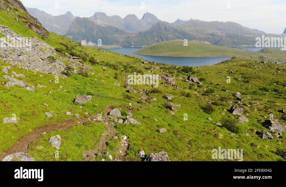 Path descending into the valley Stock Videos & Footage - HD and 4K ...
