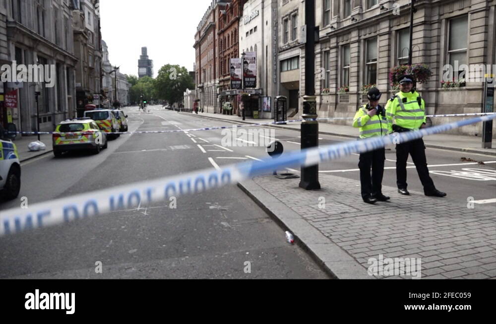 Crime scene police officers police cordon Stock Videos & Footage - HD ...