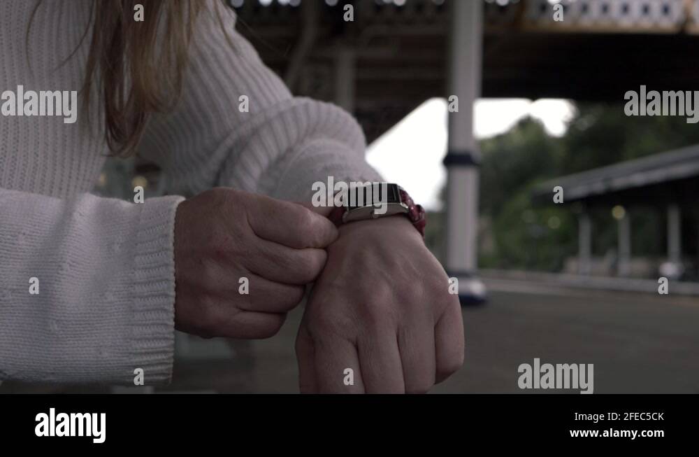 Checking watch and platform Stock Videos & Footage - HD and 4K Video ...