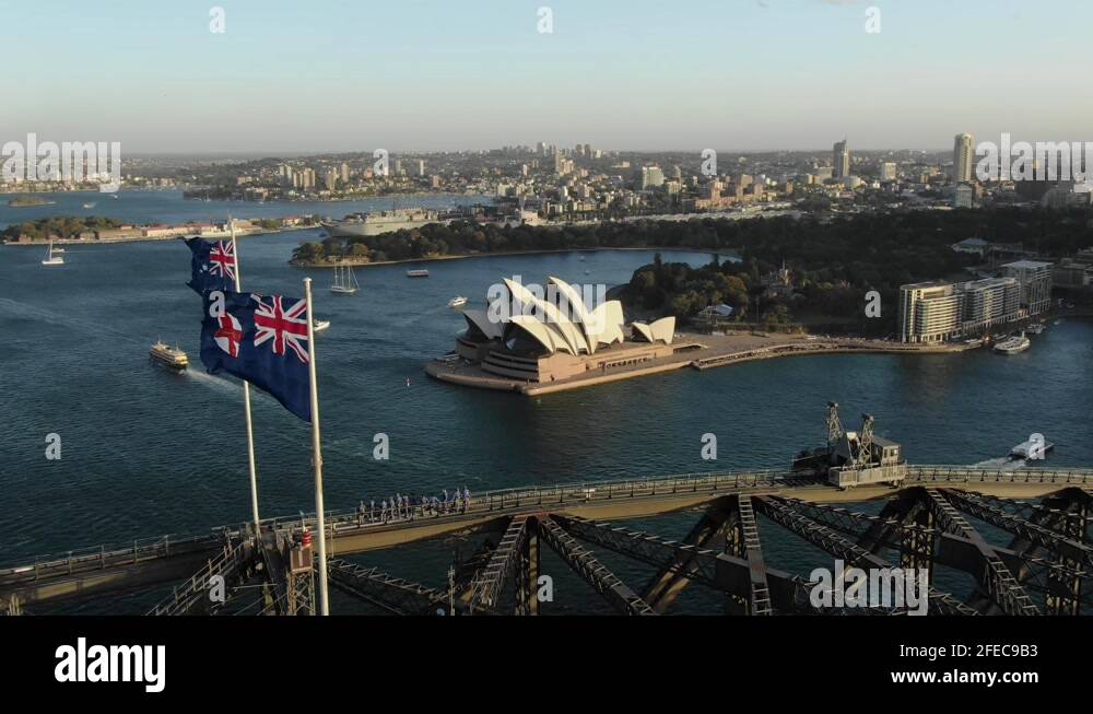 Sydney opera house with flag Stock Videos & Footage - HD and 4K Video ...