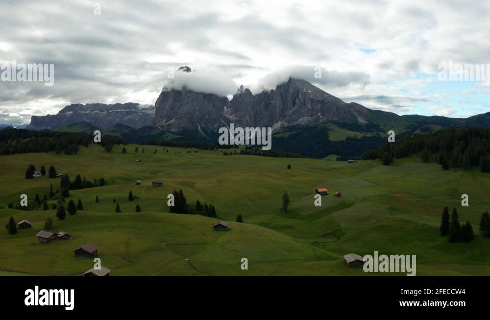 Alpe di siusi plateau dolomites alps Stock Videos & Footage - HD and 4K ...