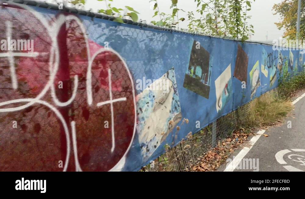 Fence with graffiti and art street Stock Videos & Footage - HD and 4K ...