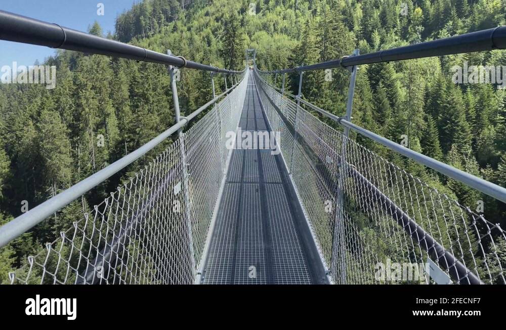 Sky walk suspension bridge Stock Videos & Footage - HD and 4K Video ...