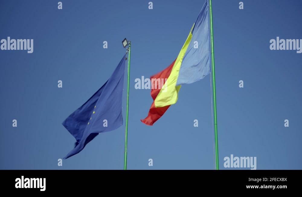 Romania flags Stock Videos & Footage - HD and 4K Video Clips - Alamy
