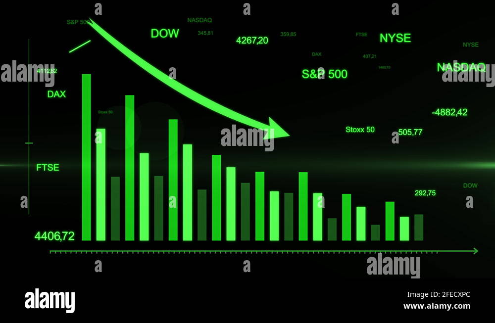 Down arrow chart Stock Videos & Footage - HD and 4K Video Clips - Alamy