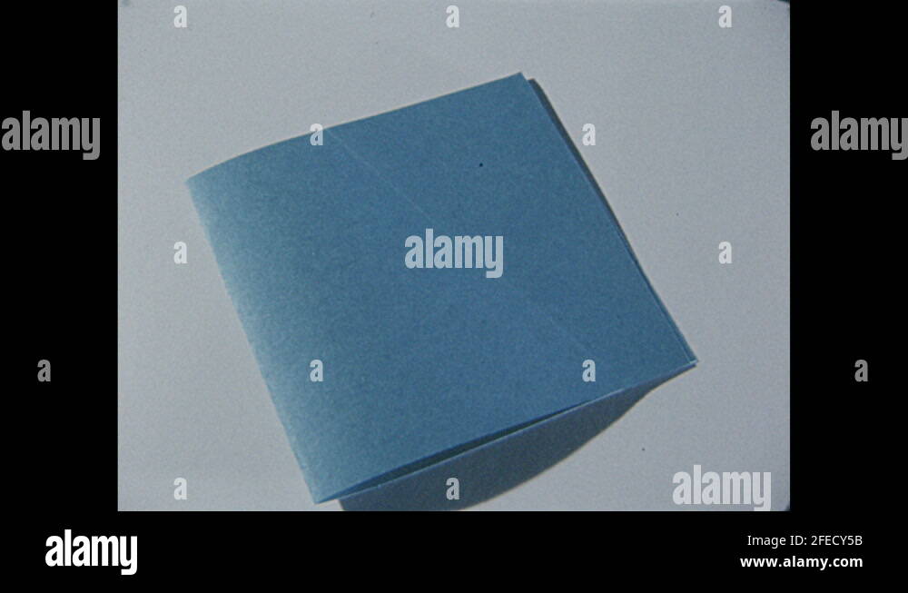 Folded blue paper Stock Videos & Footage - HD and 4K Video Clips - Alamy