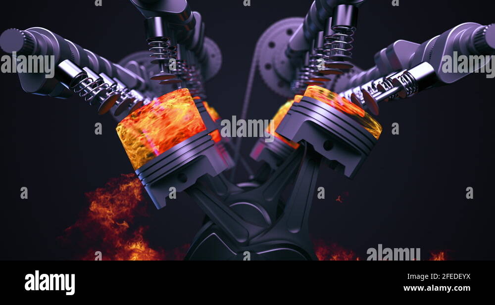 High Speed Racing Car Pushing The Limits Of V8 Engine With Explosions ...