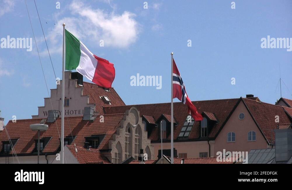 Atmosphere cloud day flag motion national pole sky sunshine sunny ...