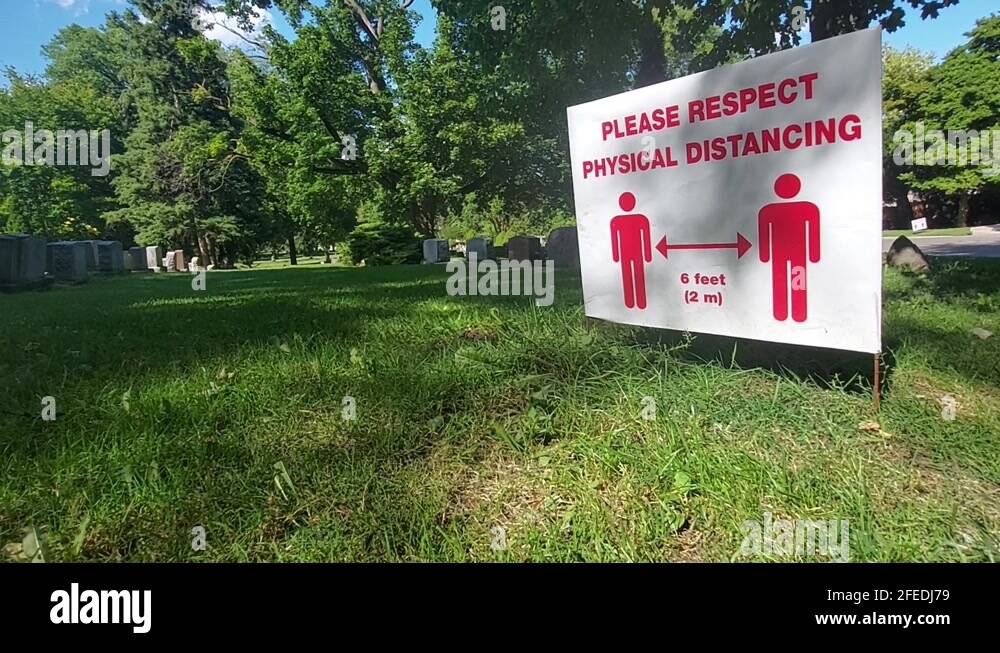 Physical distancing sign Stock Videos & Footage - HD and 4K Video Clips ...