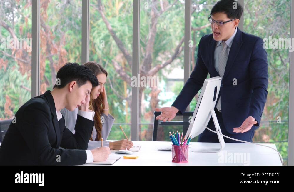 Employee dispute in meeting Stock Videos & Footage - HD and 4K Video ...