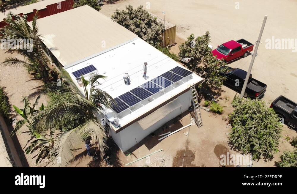 Covered Parking With Solar Panels