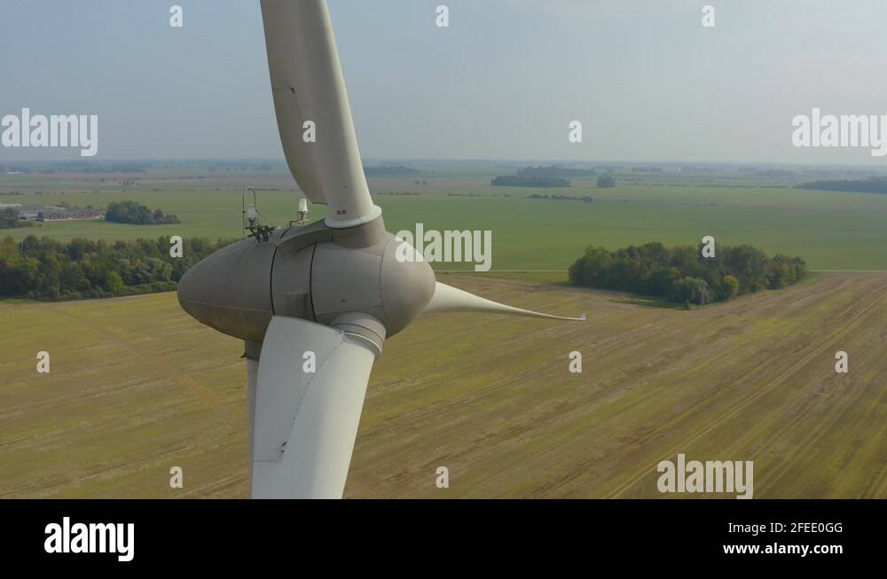 A new park is being built by wind farm Stock Video Footage - Alamy