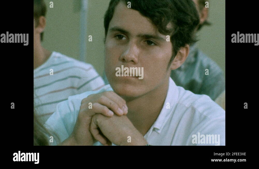 1970s: Close up shots of students in classroom Stock Video Footage - Alamy