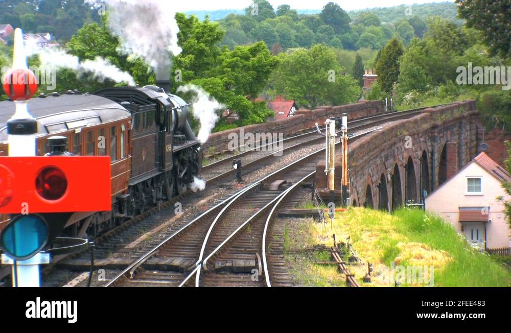 Steam train leaving Stock Videos & Footage - HD and 4K Video Clips - Alamy
