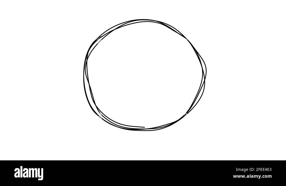 Scribble circle Stock Videos & Footage - HD and 4K Video Clips - Alamy