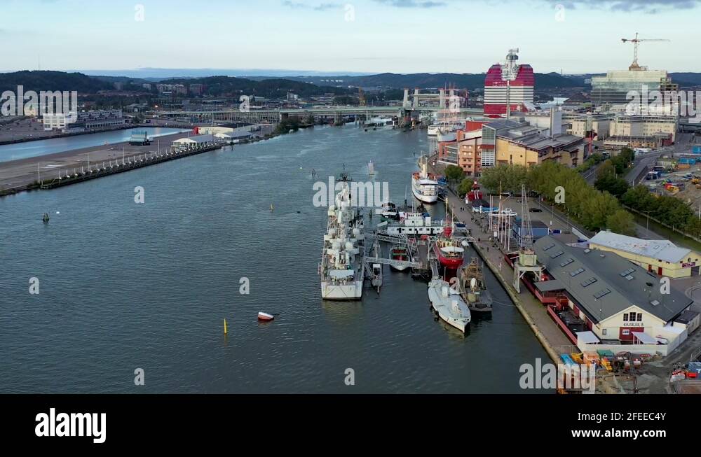 Historical military ship HMS Småland J19 is swedish destroyer which now ...