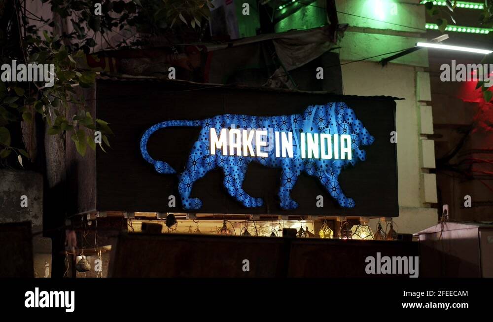 Make in india logo Stock Videos & Footage - HD and 4K Video Clips - Alamy