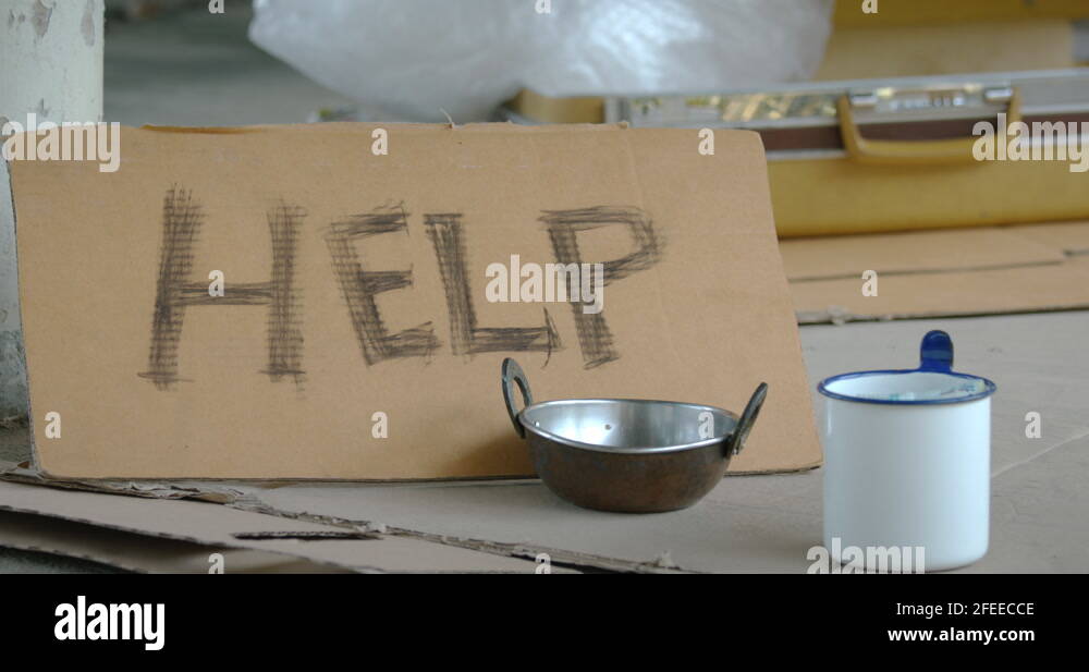 Homeless sign board Stock Videos & Footage - HD and 4K Video Clips - Alamy